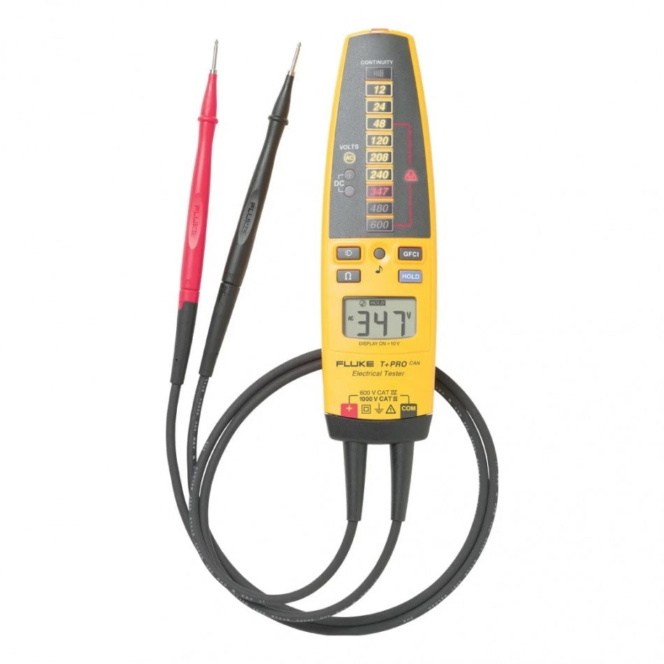 T+PRO*Probador de Voltaje 600V Display LCD Fluke – Grupo Tpm